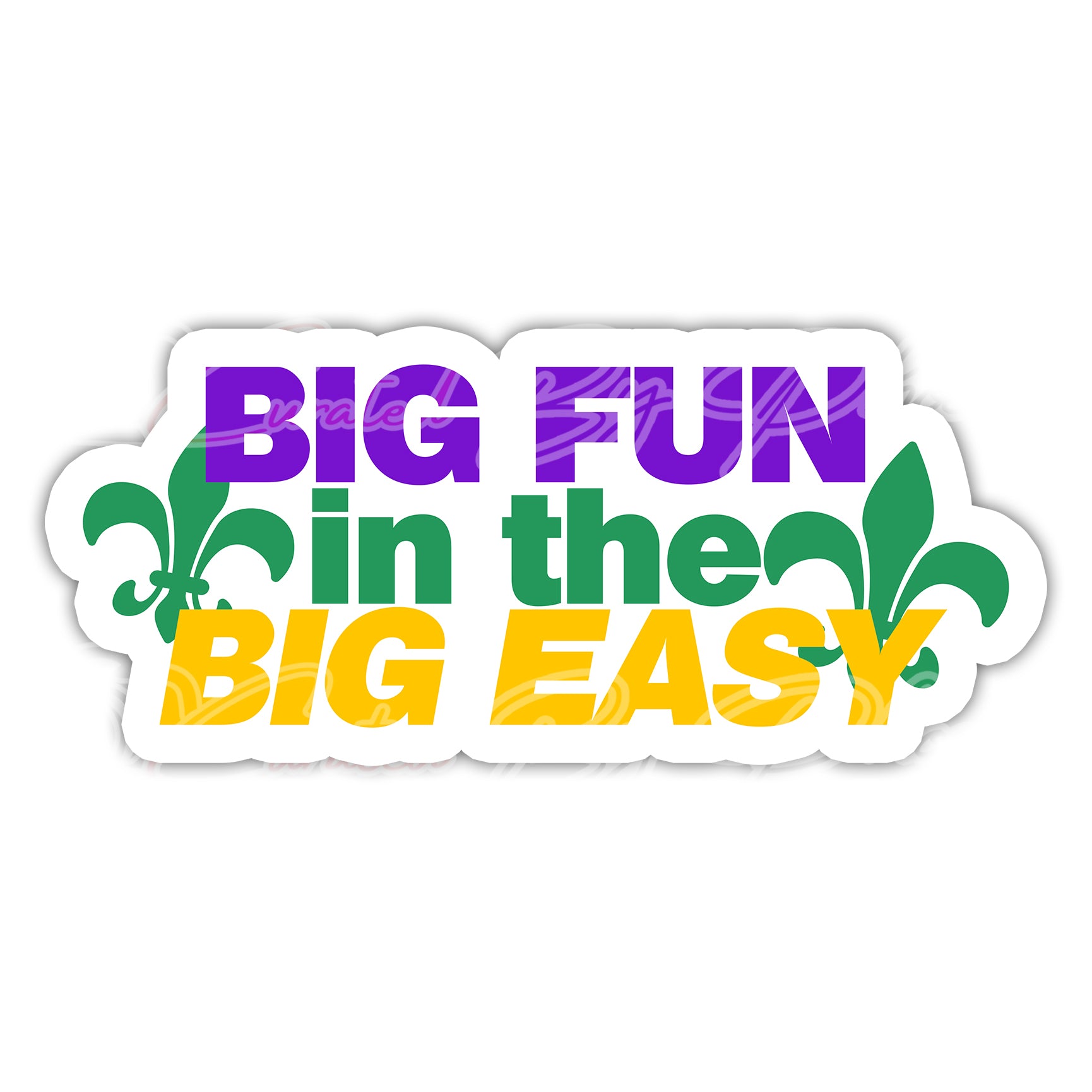 Big Fun In The Big Easy photobooth prop - Curated by Phoeix – Curated ...