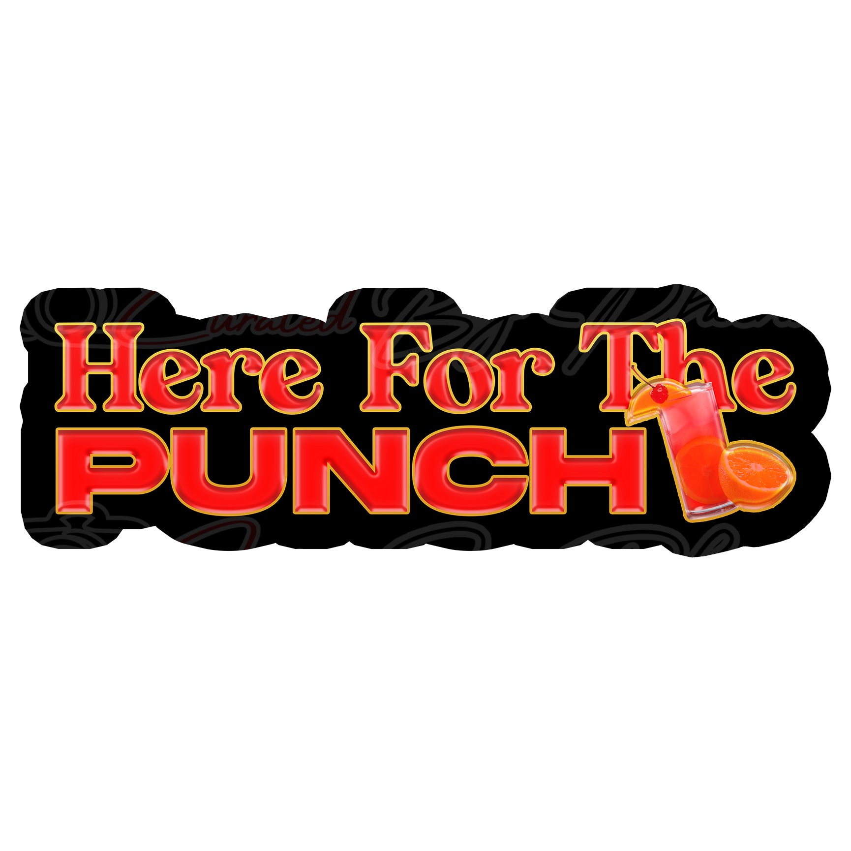 Here For The Punch Prop | Curated By Phoenix