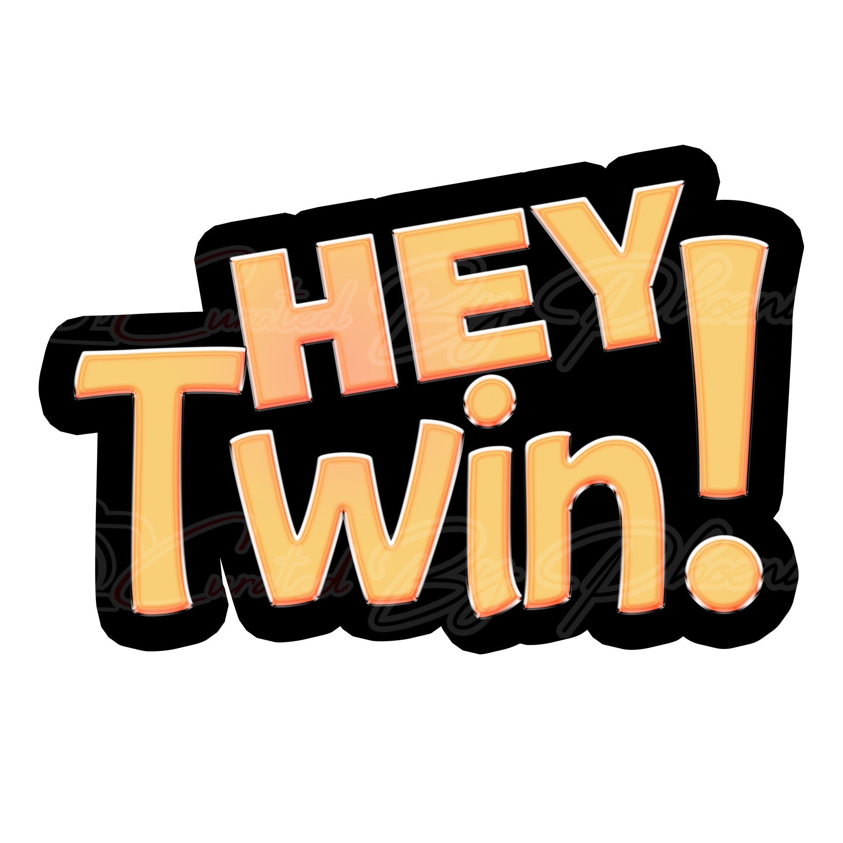 Hey Twin Prop| Curated By Phoenix
