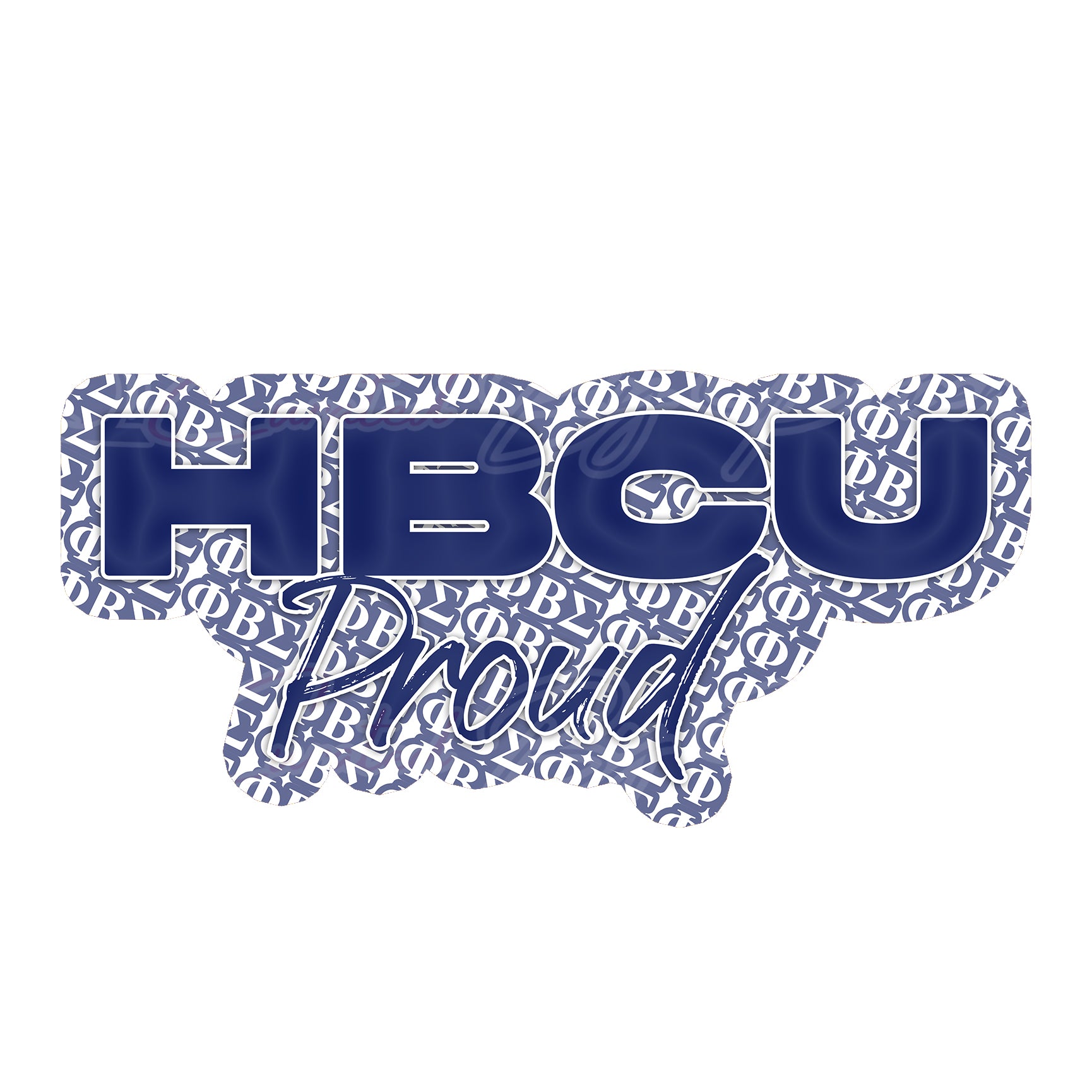 HBCU Proud SIGMA Prop| Curated By Phoenix