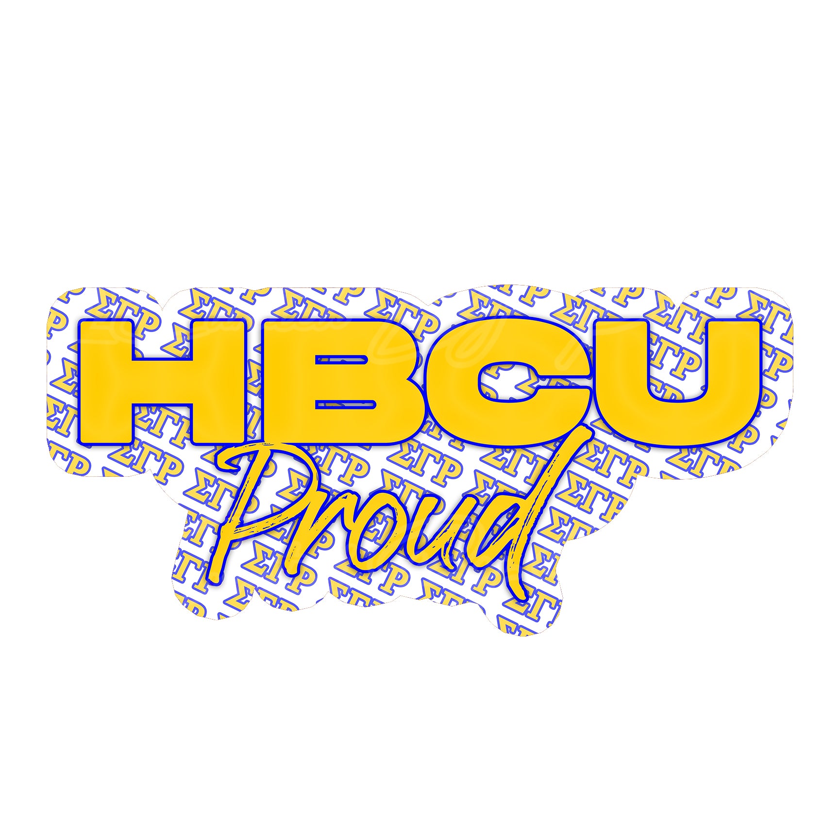 HBCU Proud SGRHO Prop| Curated By Phoenix