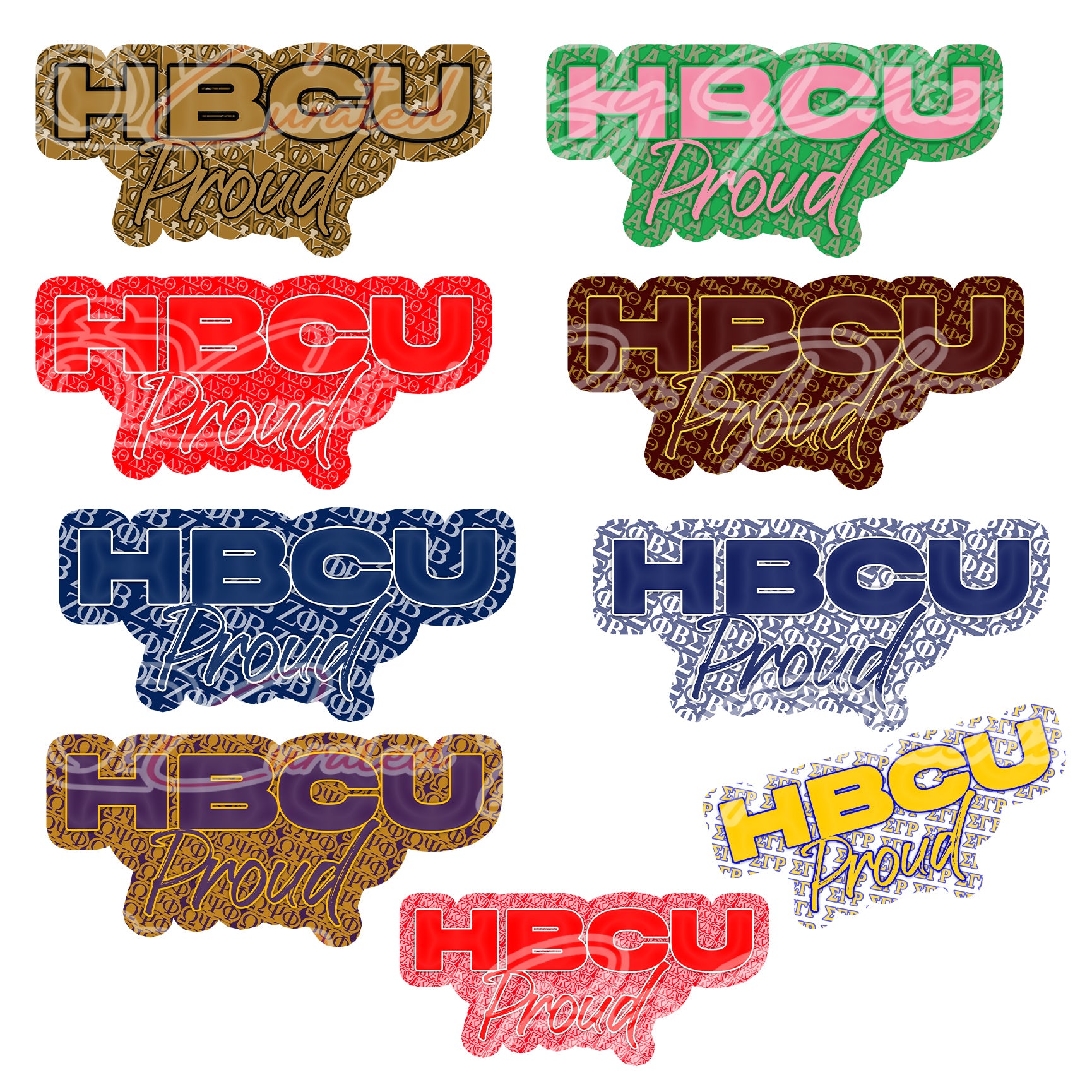 HBCU Prop Divine Nine Bundle – Curated By Phoenix