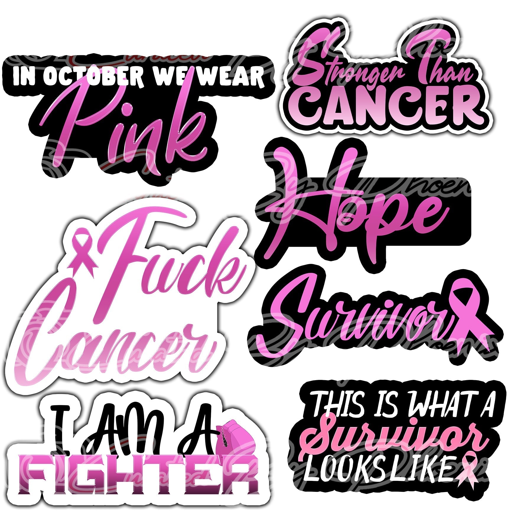 Breast Cancer Awareness Prop Bundle – Curated By Phoenix